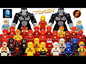 My LEGO The Flash DC Comics™ Super Heroes 2016 Minifigure Complete Collection