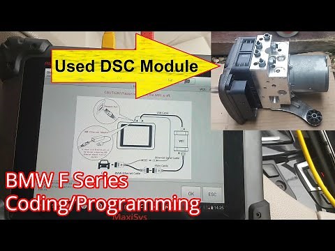 BMW F10/F11 used DSC/ABS/ESP module coding/programming.