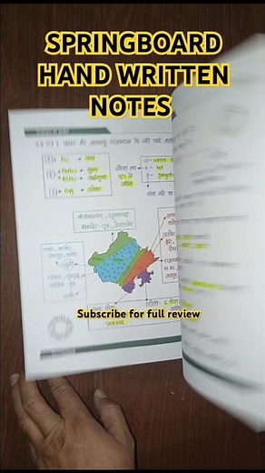 springboard Geography hand written notes #springboard #rajveersir #geography
