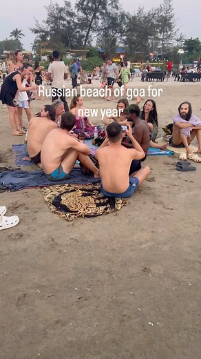Russian beaches of GOA ❤️ #goa #goabeach #goadiaries #goavibes #goaviralnews #goatourism #touristattraction | Goa Viral News