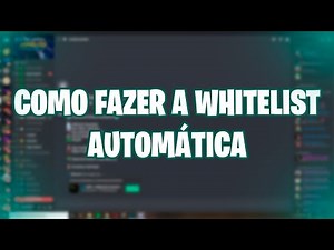 COMO FAZER A WHITELIST AUTOMÁTICA DOS SERVIDORES? [REGRAS DO RP] | FIVEM ‹‹ Jessy ››