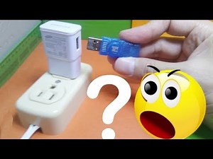 Mira que pasa si conecto una memoria USB a un cargador de celular!