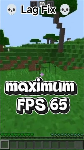 Fix Low FPS in 15 Seconds! 🛠️ #shorts #minecraft