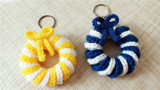 Easy Crochet Keychain Tutorial for Beginners | Fun & Quick DIY