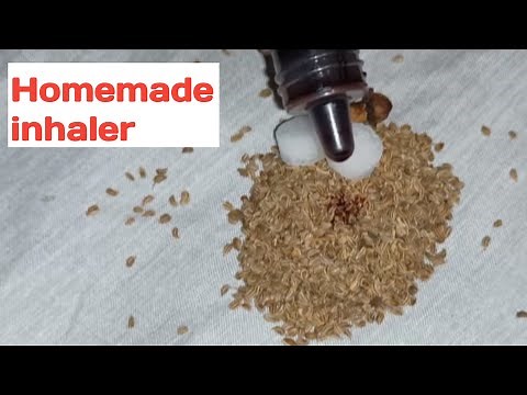 How to make inhaler at Home l Natural Inhaler l Homemade Inhaler l Organic nasal Inhaler