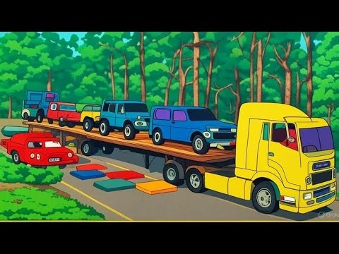 Crazy Car Loading Animation 2026 | Most Satisfying Truck Transport Video