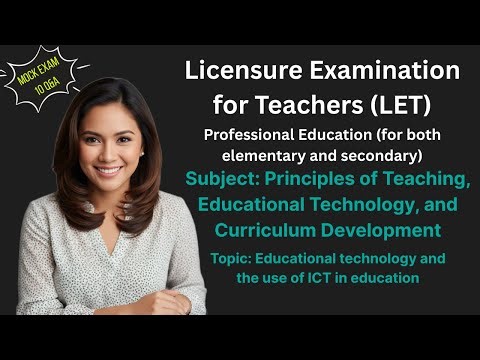 LET Professional Education: Educational Technology and ICT in Education (10 Q&A Mock Exam)