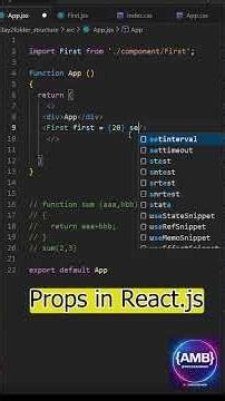 React Props Explained in 60 Seconds! ⚛️ #ReactJS #Shorts