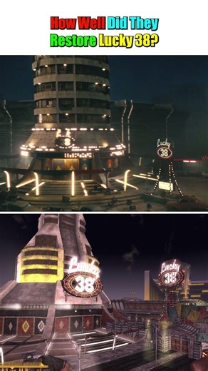 How Well Did They Restore Lucky 38? #Fallout #FalloutTVShow