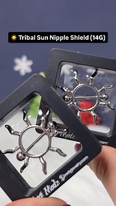 394 reactions · 6 comments | ☀️ Tribal Sun Nipple Shield Ring (14G,...