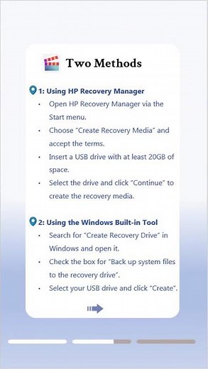 Create an HP USB Recovery Drive in Minutes – Two Proven Methods#hplaptop #datarecovery