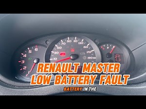Renault Low battery and stop light, how to repair. Renault Master