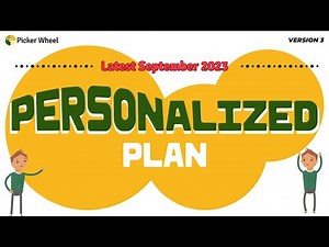 Picker Wheel Personalized Plan [Updated Sep.2023] | Premium Plan Explanation Video