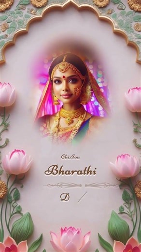 Verticle Eng Marigold Flowers Invitation P1740