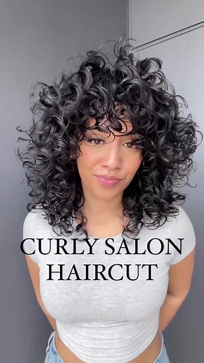 Best Curly Salon Haircut Experience | Curly Hair Tutorial