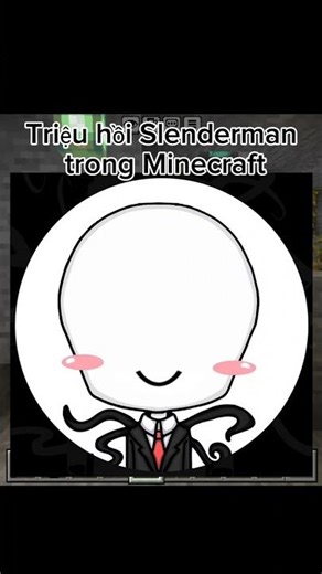 Tôi Triệu hồi Anh Slenderman thất bại trong Minecraft #minecraft