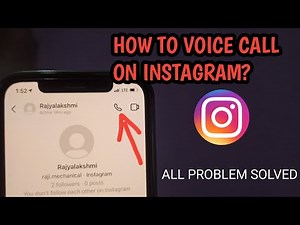 How To Make A Voice Call On Instagram || Audio Call Features Available On Instagram Now Latest