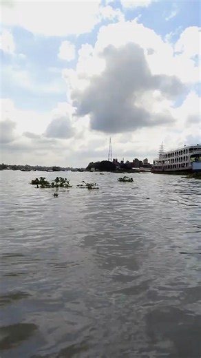 Bangladesh famous River in Dhaka City.
