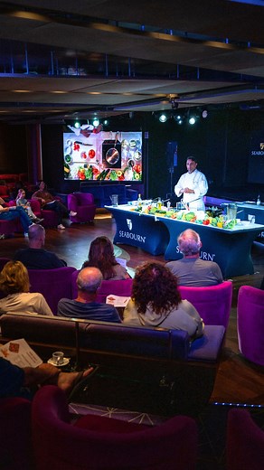 904 reactions · 19 shares | Learn from the culinary visionaries behind some of your favorite Seabourn dishes as you join us in the Grand Salon for our live Cooking Demonstration classes. From learning to hone your knife skills to receiving advice on flavor profiles, guests sailing with Seabourn can take a look behind the galley doors to discover how each exceptional dish comes to life | Seabourn | Facebook