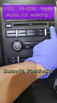 F150 Radio doesn't work, '09~2014 , How to access Audio module . #F150, #F150Audio, #F150Radio,