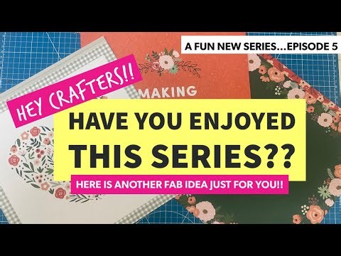 NEVER WASTE ANOTHER PAPER! another way to use those odd print 12x12 papers😀