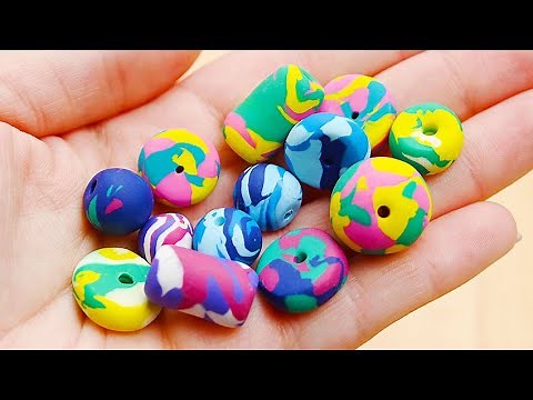 How to Make Polymer Clay Beads | DIY Polymer Clay Bead Ideas