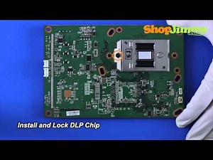White Dots DLP Chip Replacement Troubleshooting Guide for Problems after Installation