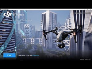 DJI Mavic Air. Solución a error del simulador PC