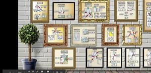 A virtual Algebra Word Wall on Google Slides has been added to the file: https://www.teacherspayteachers.com/Product/Algebra-Word-Wall-2638658 | Scaffolded Math and Science