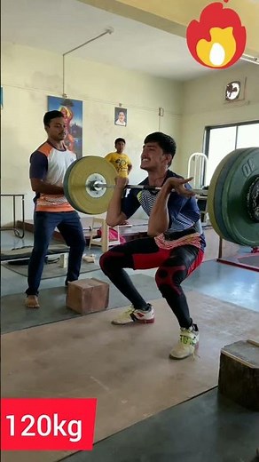 20cm Box Clean/ clean/gym traning/gym workout/120kg #20cm #box clean/ BW 73kg/