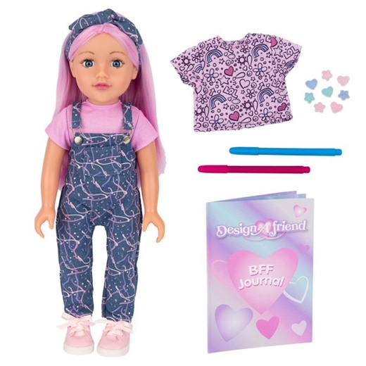 Buy DesignAfriend 18 Inch Jessie Love To Be Arty Doll Set | Dolls | Argos