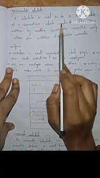 recoverability |database management system||jntuh r18 ||‎@BtechMinds