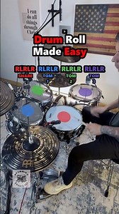 Easy Drum Roll For Beginner Drummers 🥁 (Start Here)