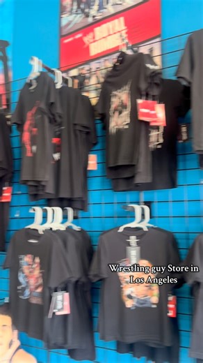 Dame🎦 | WRESTLING STORE IN LOS ANGELES….W pickups ended up taking home a Cena Tee and Frosted Yeets…Full vlog coming out soon… #like #follow... | Instagram