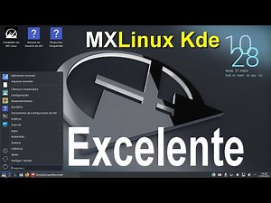 MX Linux Kde. Rápido e Leve para PCs Mais Modestos Antigos e Novos. Versões 32 e 64 bits