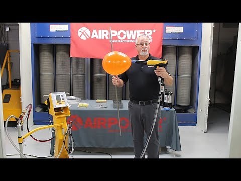 Air Power Live Tech Tip: Powder Coating Gun Corona Field Explained