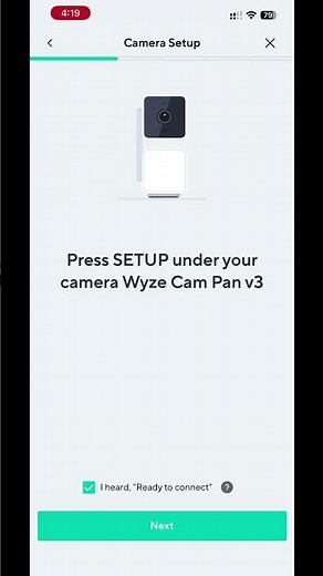 Wyze Cam Pan V3 App Setup anc Configuration #wificamera #securitycamera