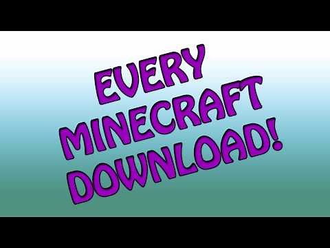Every Minecraft.Jar Download Ever Released! Free Download