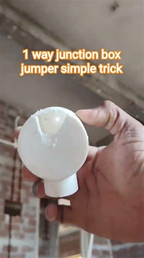 One Way Junction Box Jumper Simple Trick Electrician Tips