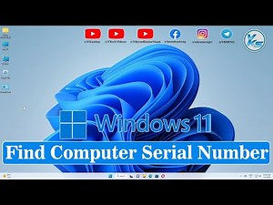 ✅ How To Find Your Computer’s Serial Number From Within Windows 11