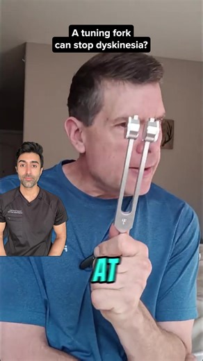 Using Tuning Forks for Dyskinesia Relief at 128 Hz