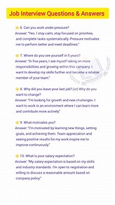 125K views · 627 reactions | Job Interview Questions & Answers  #reels #trend #facebook #viral #fbreels #jobs #trending | Learn with Ishani | Facebook