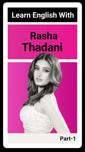Learn English With Rasha Thadani