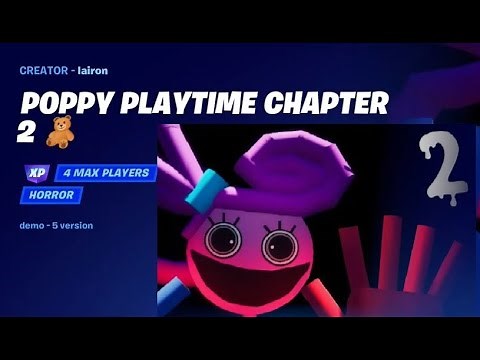 Poppy Playtime Chapter 2 in Fortnite Creative Full Walkthrough - Code 4817-2529-4439