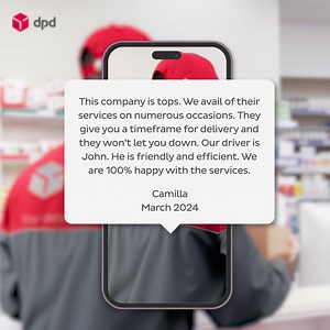 5.9K views · 17 reactions | We strive to exceed expectations with every delivery . From providing accurate timeframes to the outstanding service of drivers like John, we're dedicated to ensuring your experience is nothing short of perfect. #YourDeliveryExperts | DPD Ireland | Facebook
