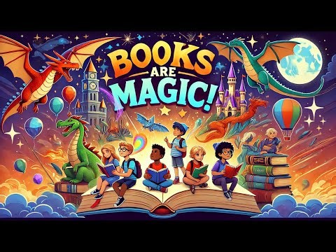 Books Are Magic! 📚 | Fun Reading Song for Kids | Learn About Exploring Books!