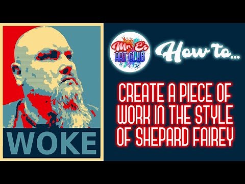 Shepard Fairey Photopea Tutorial