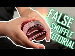 A SIMPLE False Riffle Shuffle to CHEAT AT CARDS!