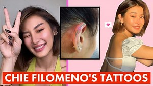 Chie Filomeno has quite a collection of tattoos, and here are some we've spotted on her Instagram. Tell us which tattoo is your fave in the comments below! | Cosmopolitan Philippines