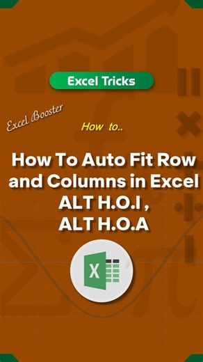 Excel Booster | Excel Guru on Instagram: ""How To Auto Fit Row and Columns in Excel | Using shortcut key ALT H.O.I , ALT H.O.A” Save this post for future reference! Share And Like it (@Excel_Booster) sharing excel tricks & tips Get our FREE Excel Cheat Sheet / links in bio check it out! Follow us on Instagram, YouTube, and more / links in bio check us out Email: UChauhan.Connect@gmail.com #ExcelFormula #excel #microsoftexcel msexcel excel microsoftexcel msoffice smartexcel Excel excel exceltutor